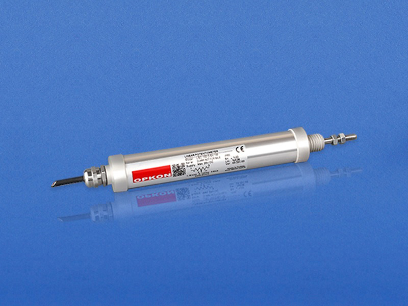 Linear Position Transducer - Potentiometer - Internal Voltage - Current ...